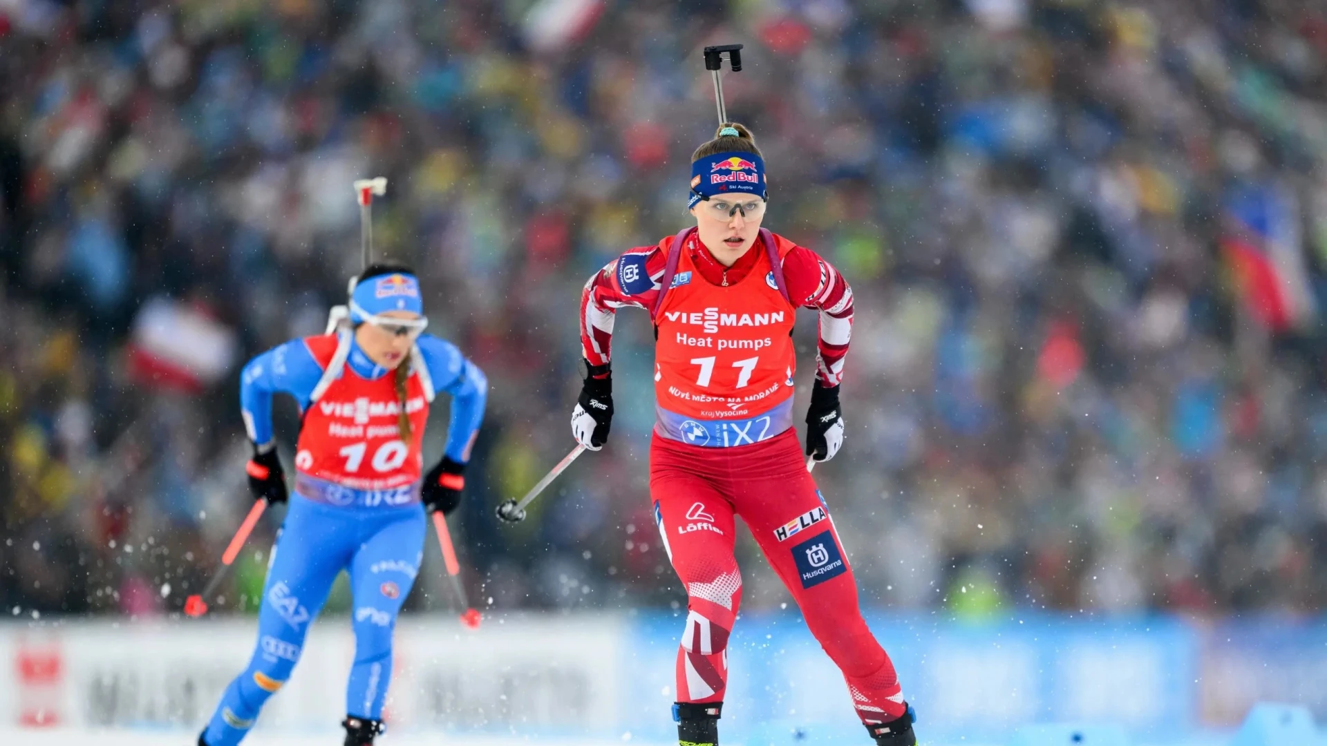 Stockholm Biathlon Challenge 2024 im kostenlosen Livestream - ServusTV On